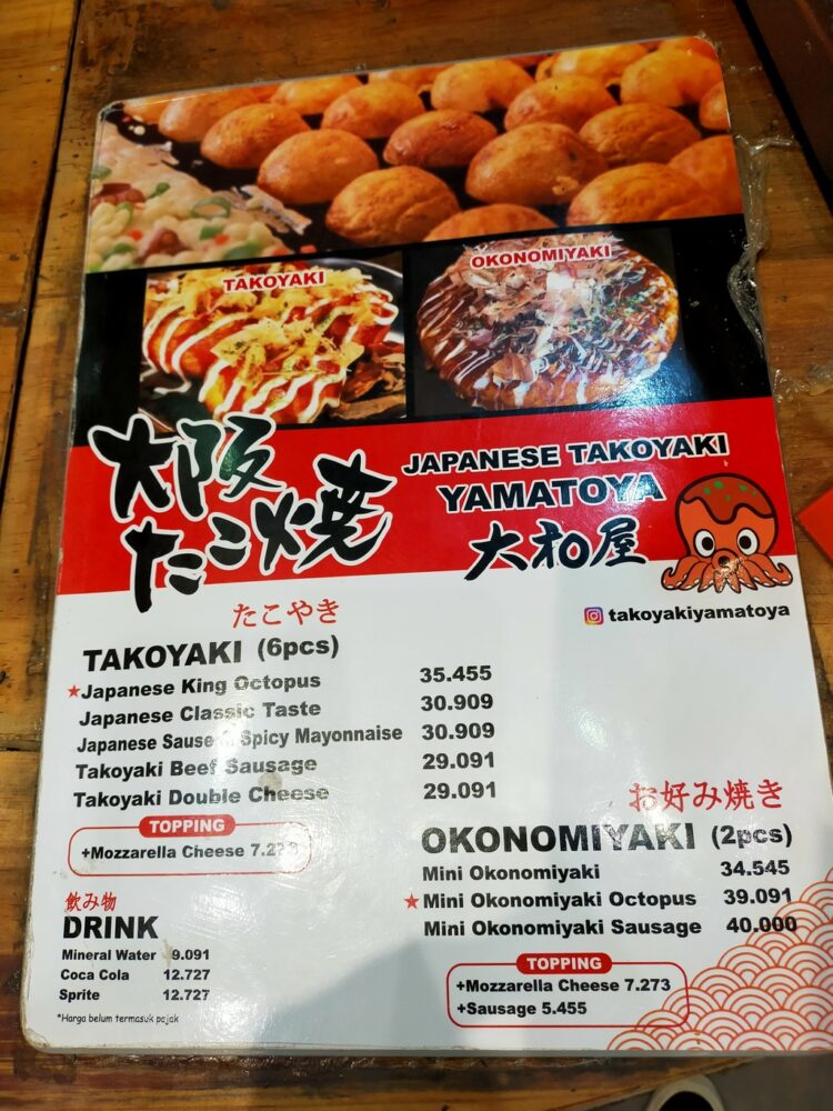 Taste authentic Japanese takoyaki in Indonesia, Takoyaki Yamatoya ...
