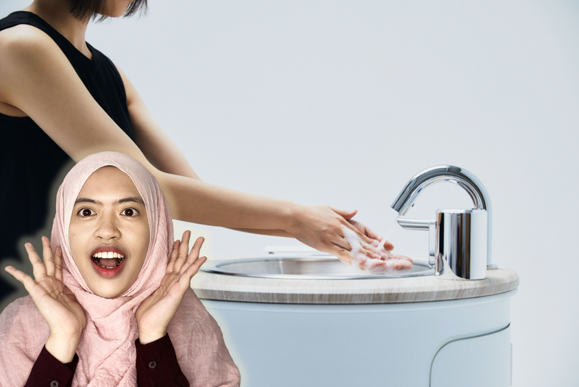 No water supply: WOSH a sustainable hand wash | | Muslim Tourist ...