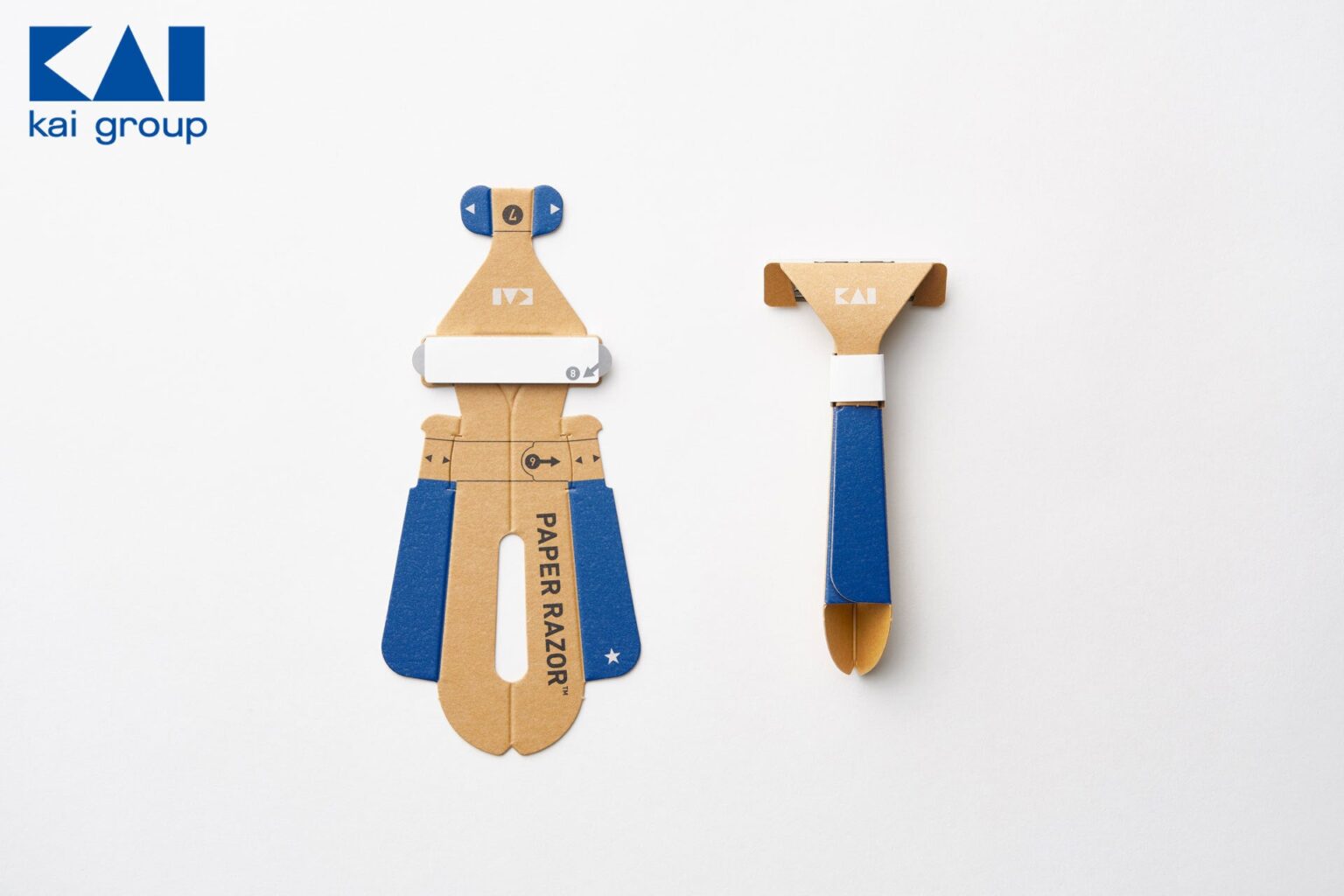 Plastic-free, world's first paper razor by Japan's cutlery firm ...