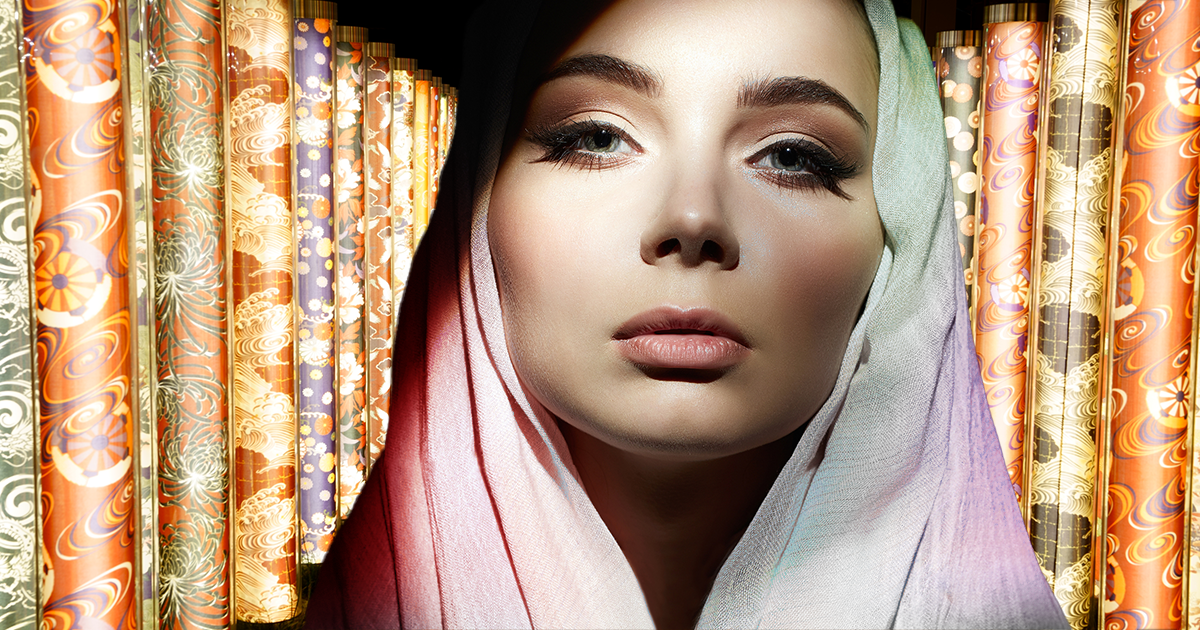 Kyoto Yuzen by Kamedatomi "Kyo-Yuzen x Hijab" | | Muslim Tourist ...